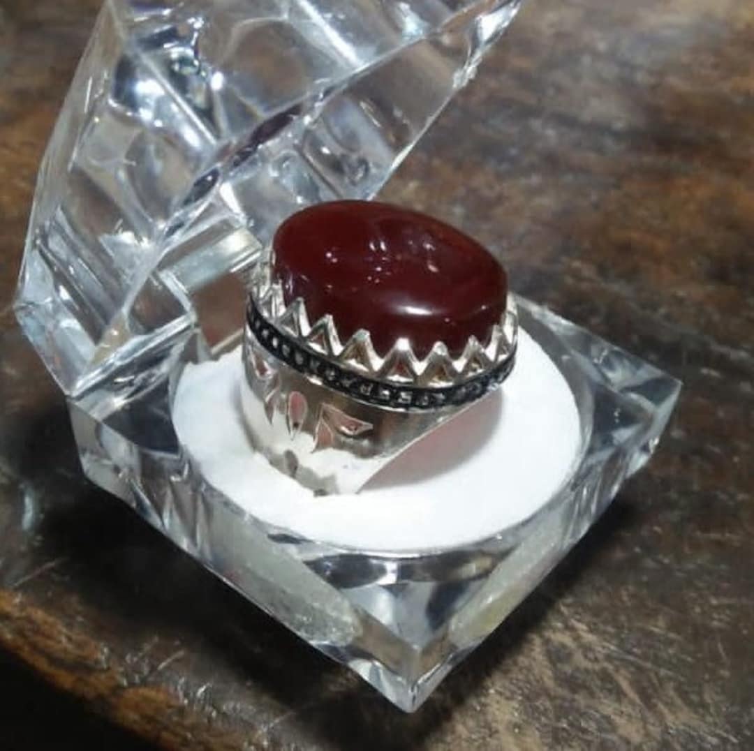 Original Brown Yemeni Aqeeq Haqeeq Akik Agate Surkh Aqeeq Lal - Etsy