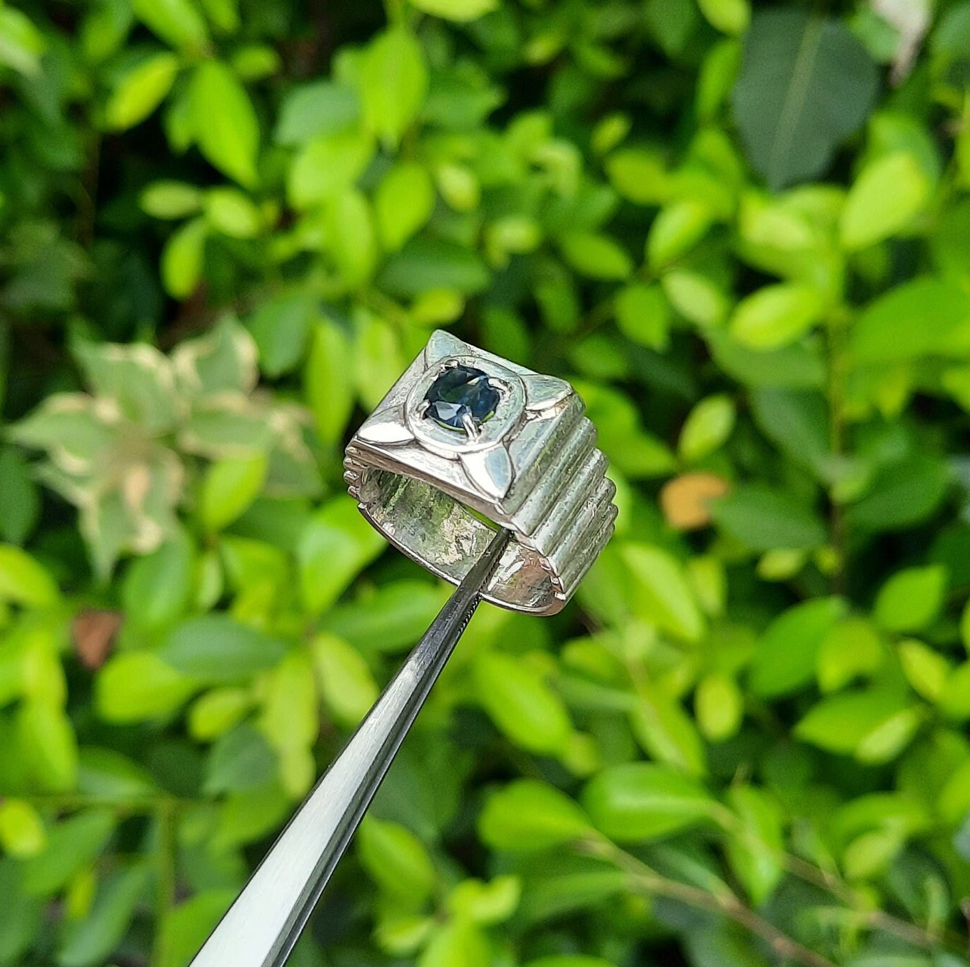 Original Kashmiri Blue Sapphire Natural Blue Sapphire Real - Etsy