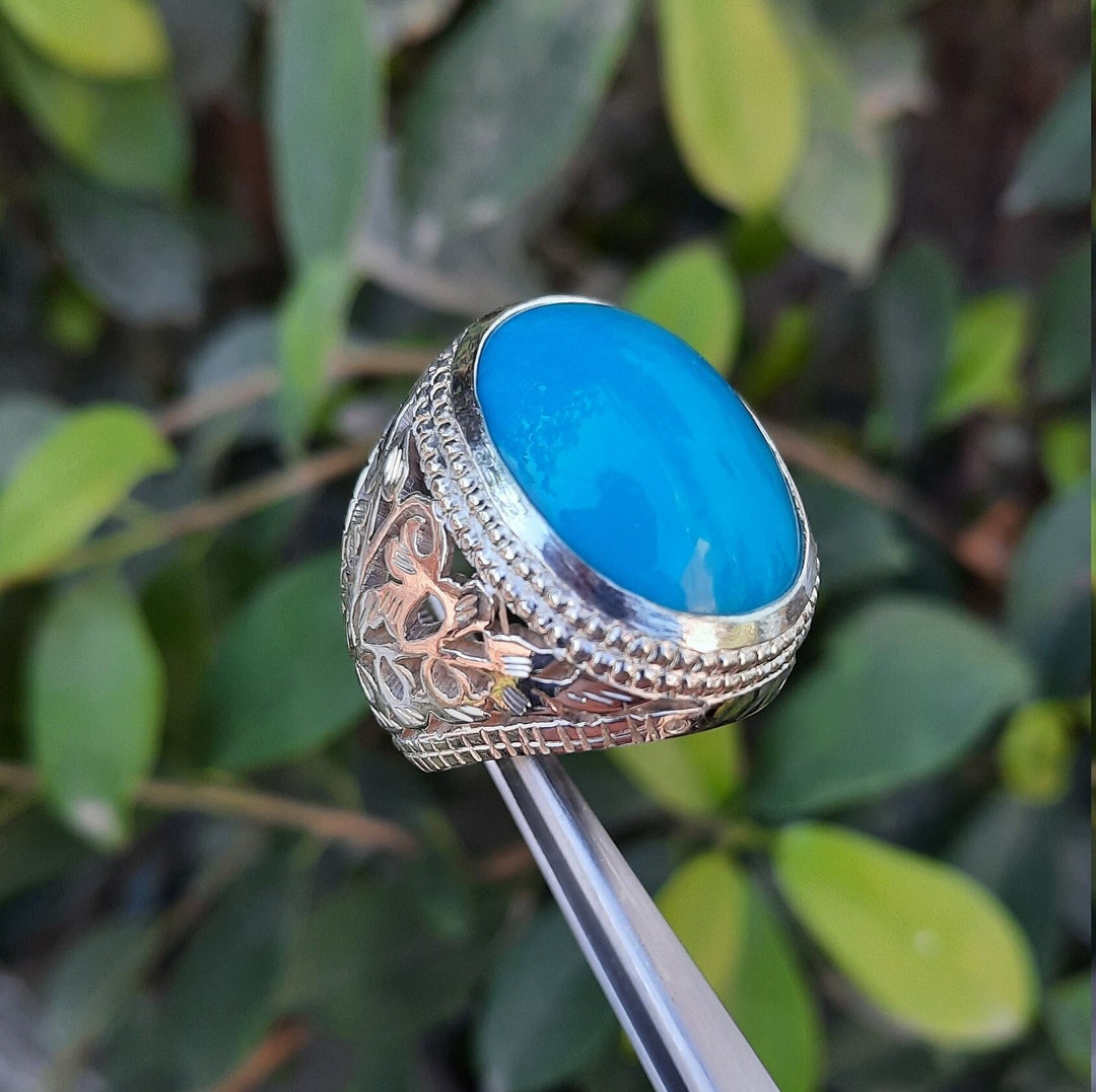 Big Natural Neeshapuri Feroza Ring Real Neeshapuri Feroza Shia Ring ...