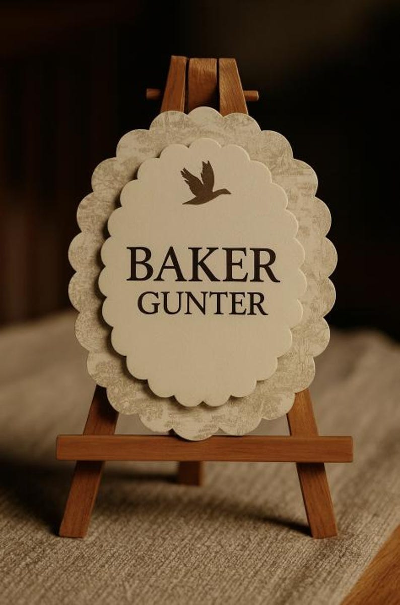 Scalloped Name Sign • Neutral Nursery • Personalized • Bassinet or ...