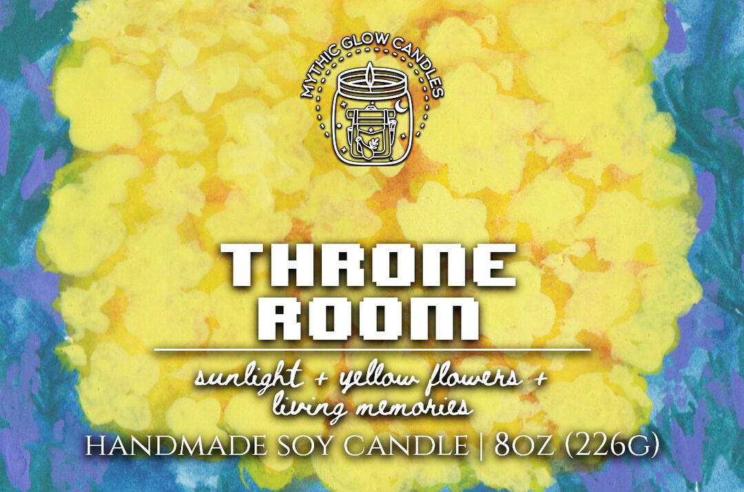 Throne Room Undertale, Deltarune, Asgore Inspired Soy Candle or Wax ...
