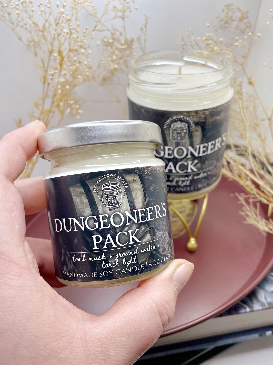 Dungeoneer's Pack | Dungeons and Dragons Inspired Soy Candle or Wax ...