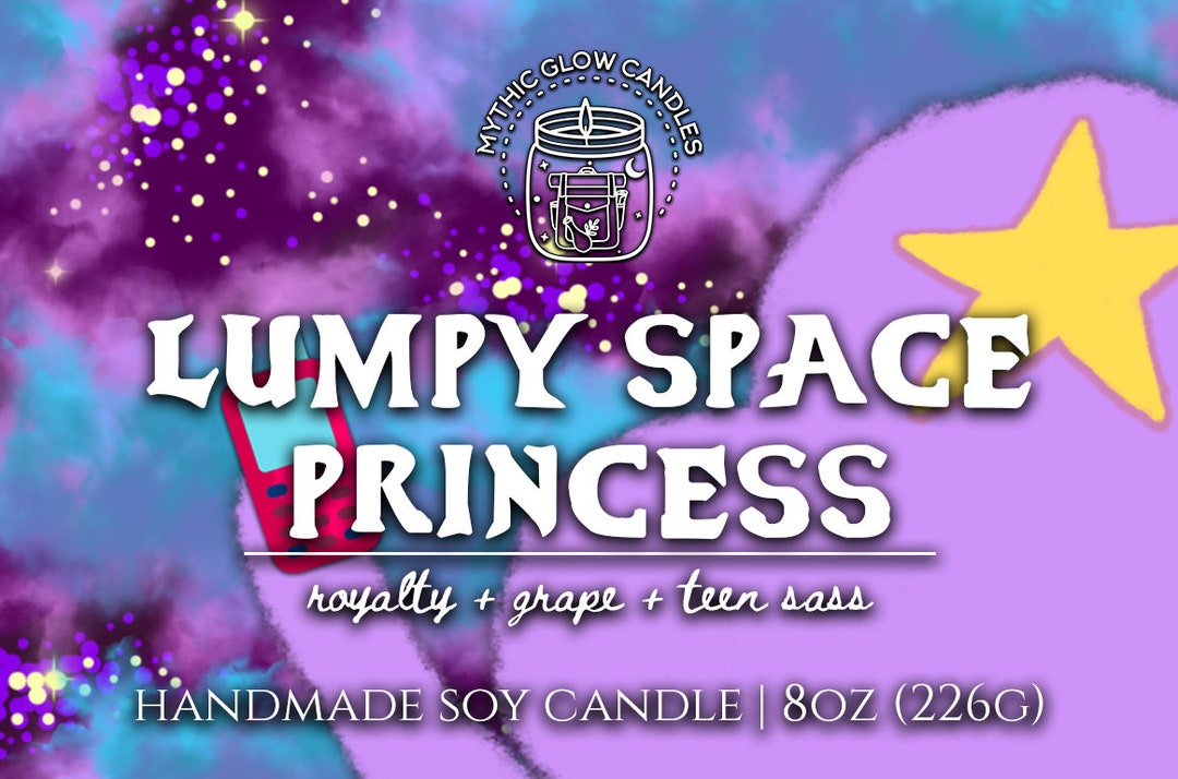 Lumpy Space Princess | Adventure Time Inspired Soy Candle or Wax Melt ...