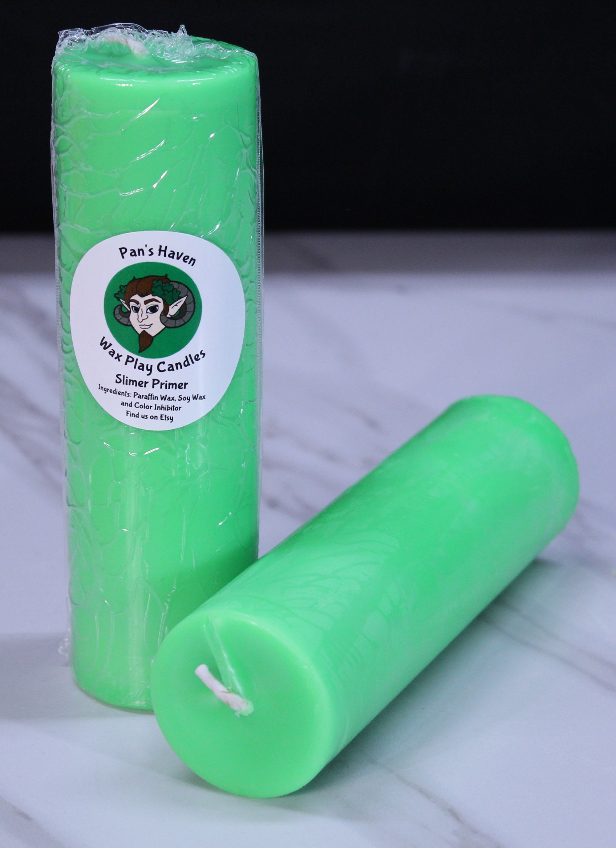 UV Reactive Tall Candle Collection | Etsy