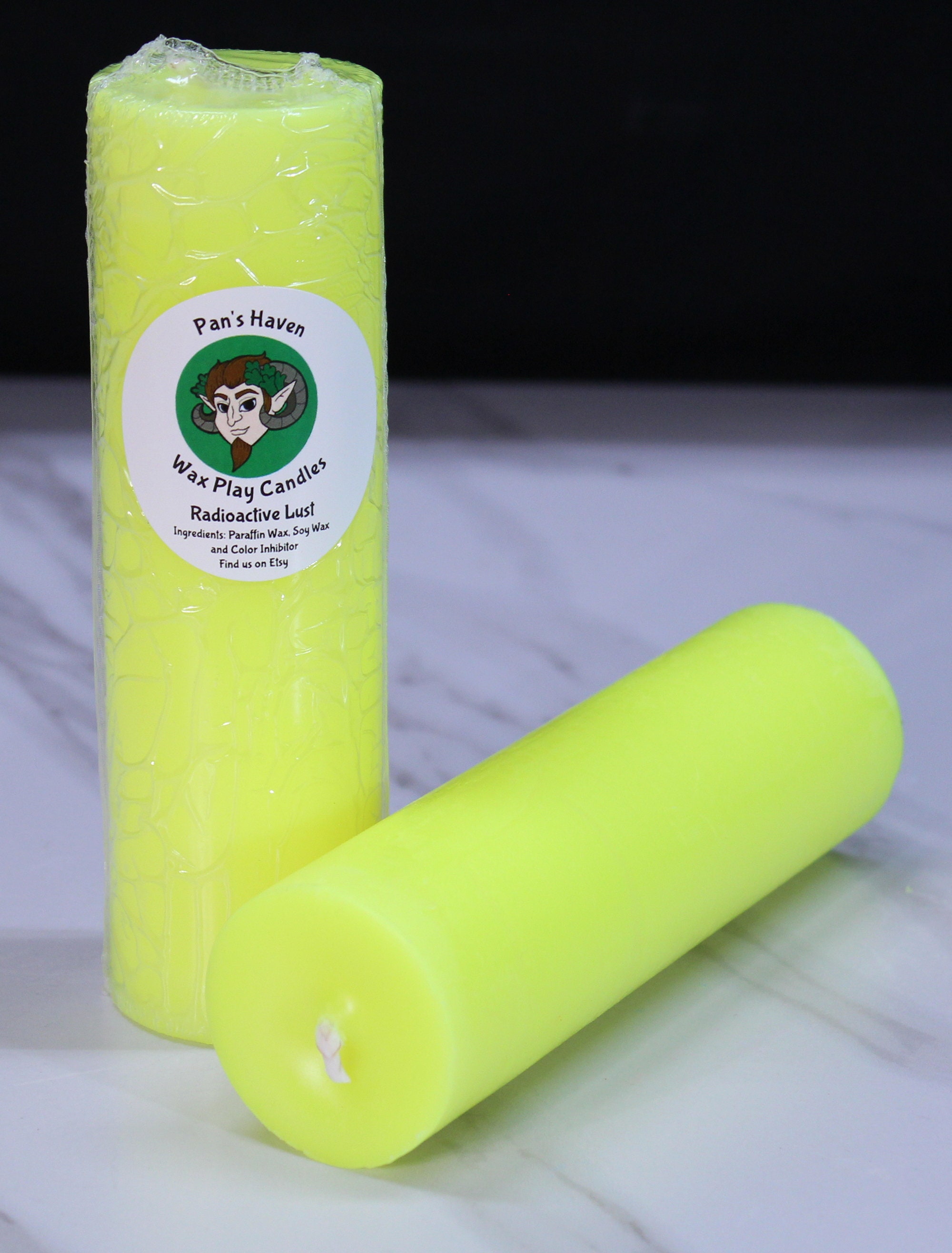 UV Reactive Tall Candle Collection | Etsy