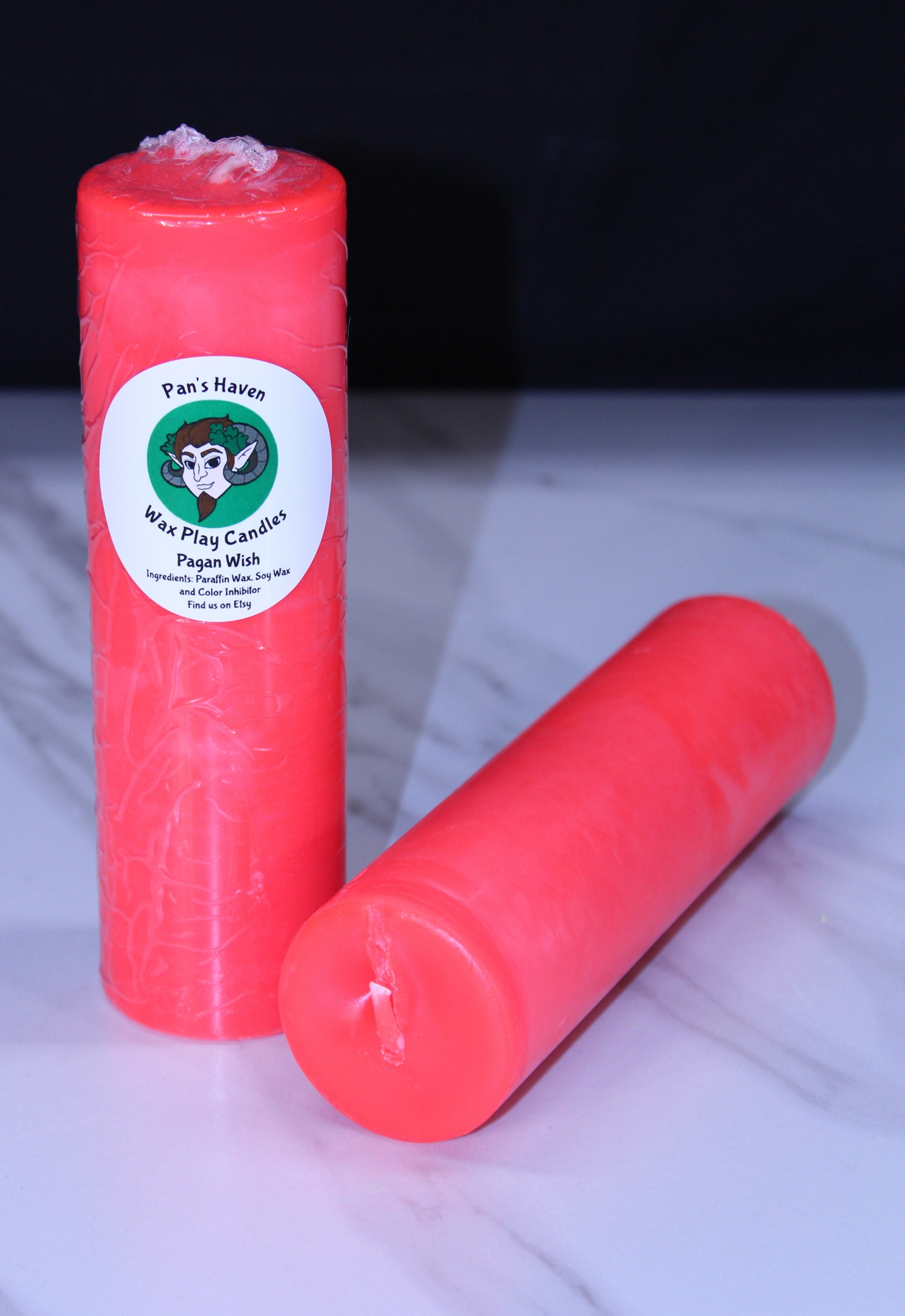 UV Reactive Tall Candle Collection | Etsy