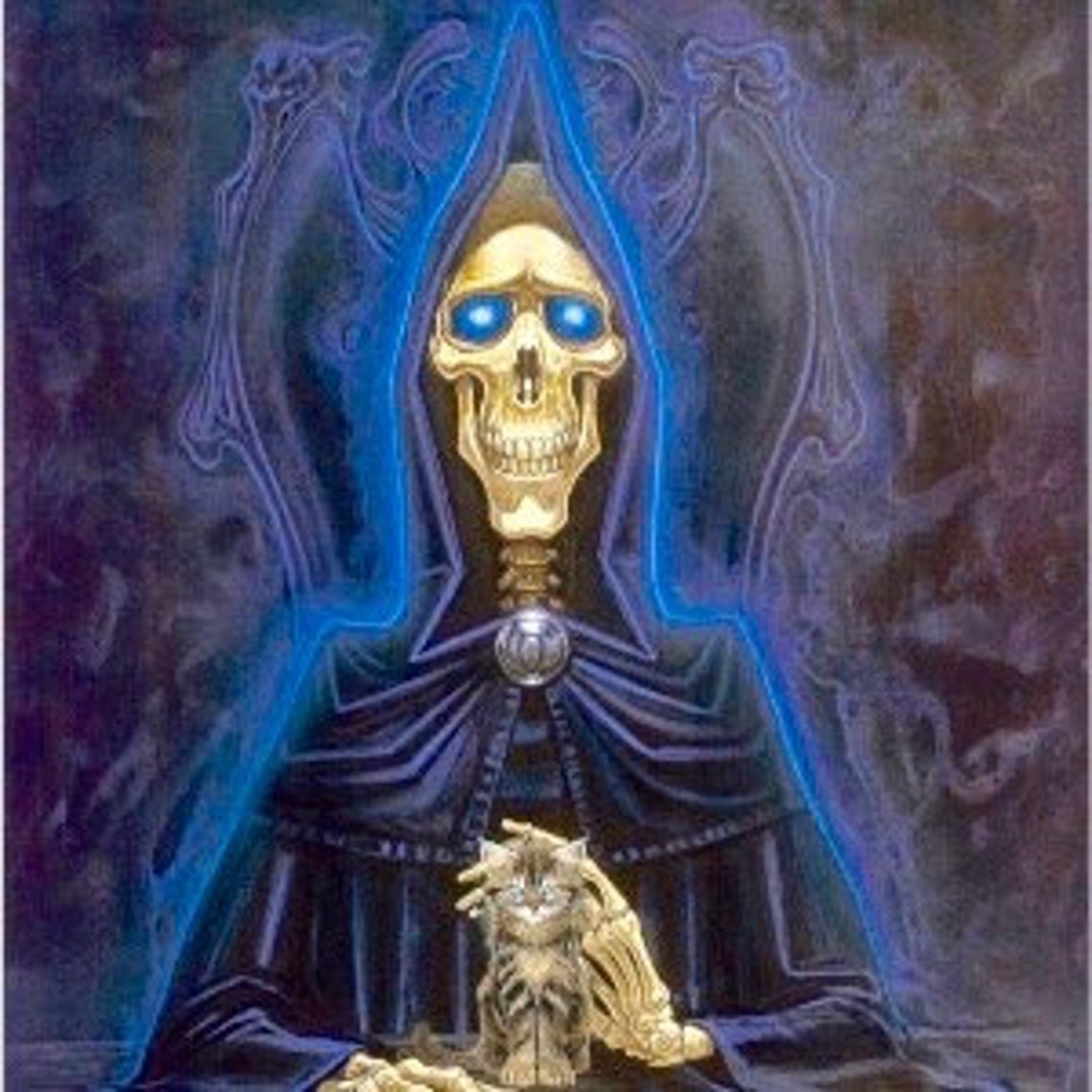 Death Discworld Premium Sock 50g skein 75% SuperWash Merino | Etsy