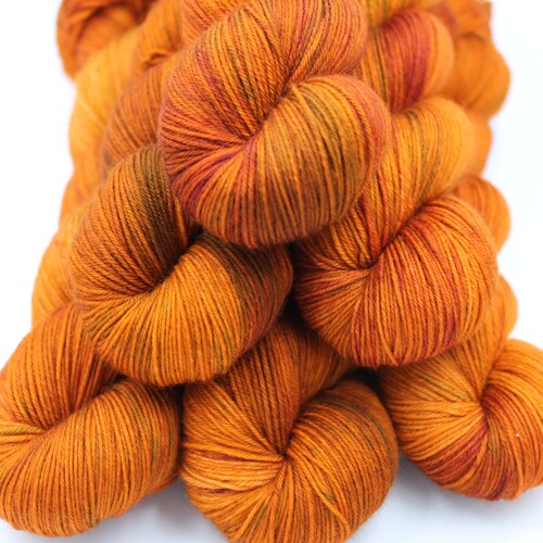 Hand Dyed Self Striping Merino Sock Yarn Sherbet - Etsy