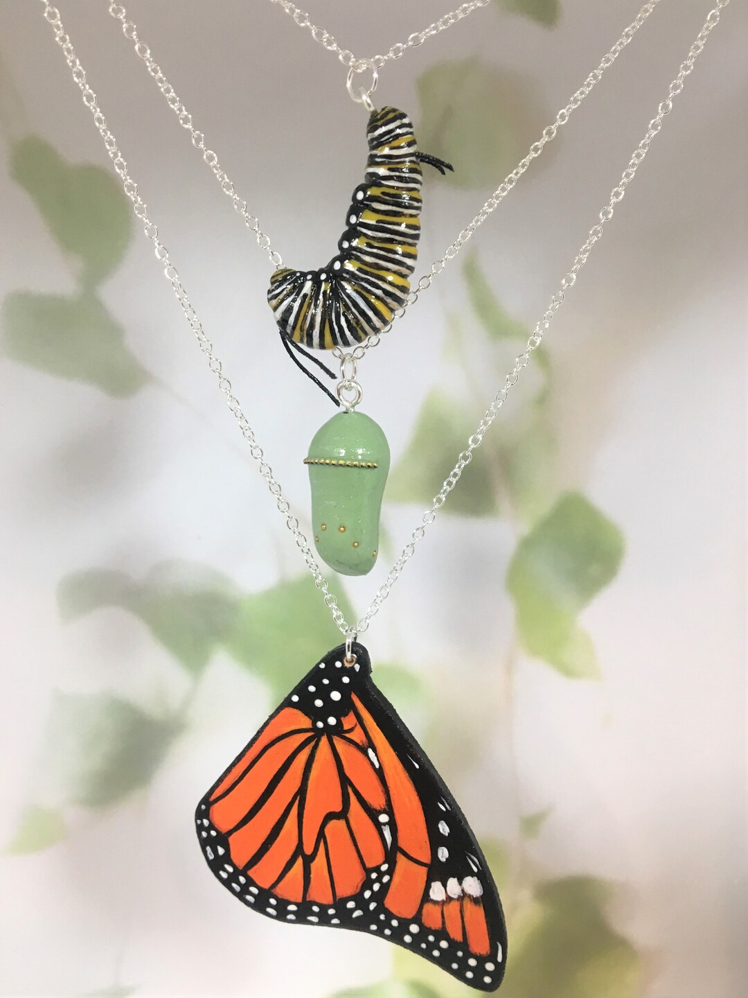 FRESH MONARCH LIFECYCLE - Handmade Monarch Butterfly Life Cycle Set, a ...
