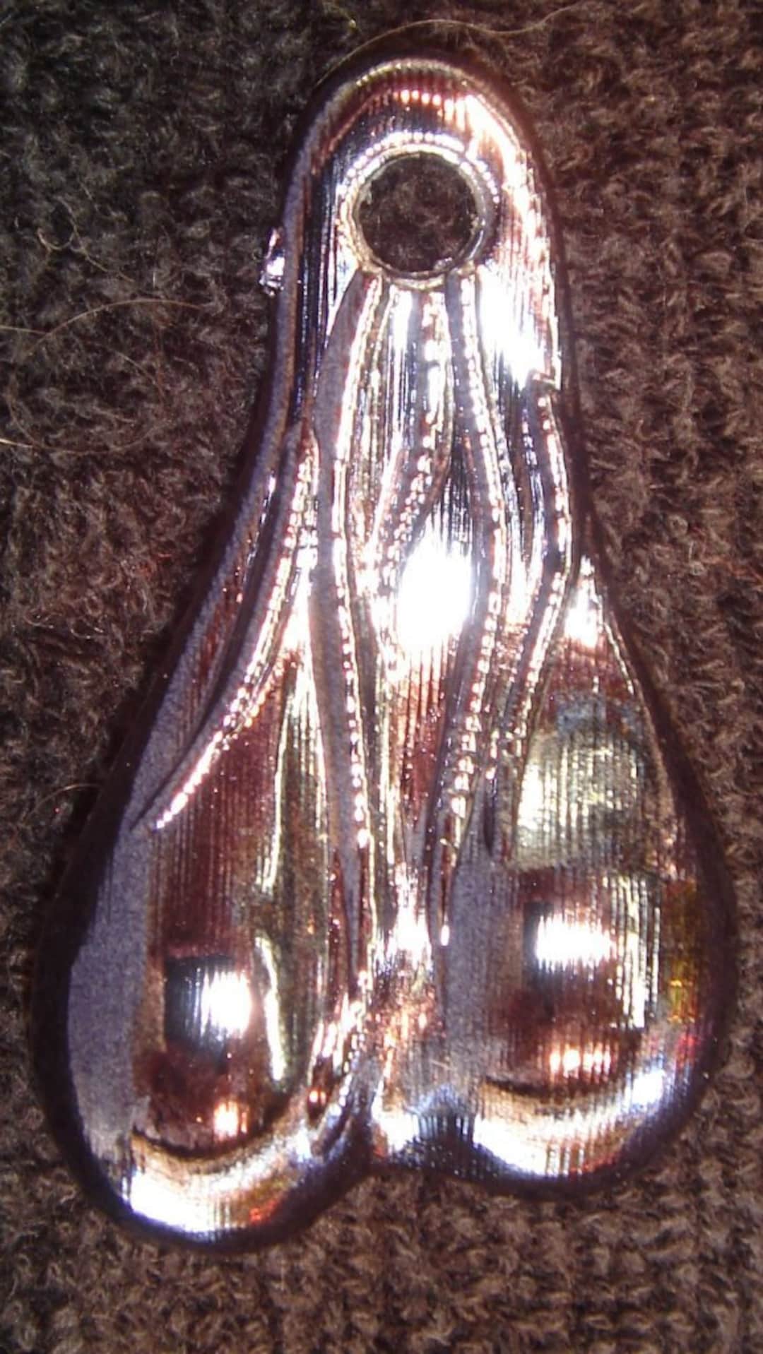 Truck Nuts 2" Tall Chromed (silver) Toned Nutz With FREE Shipping - Etsy