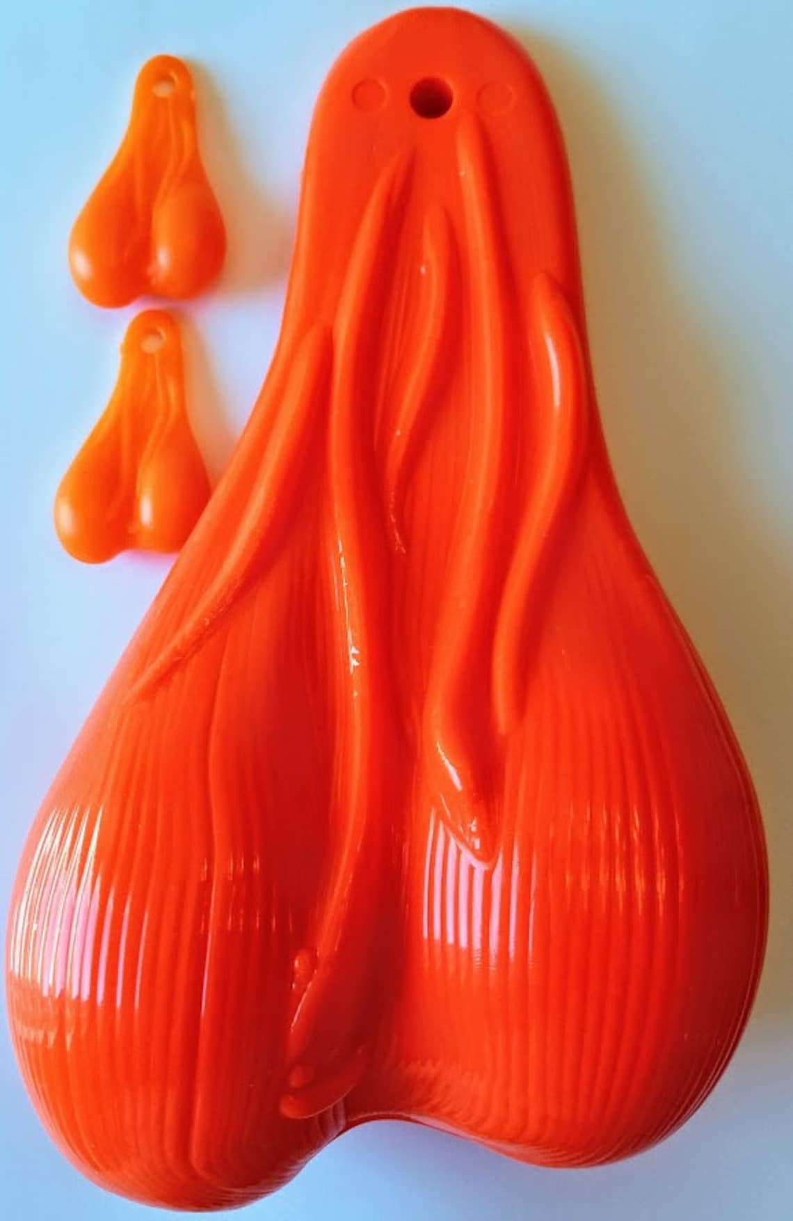 Flesh Combo of One 8" Truck Nuts and Two 2" Nutz Biker Bulls Balls - Etsy