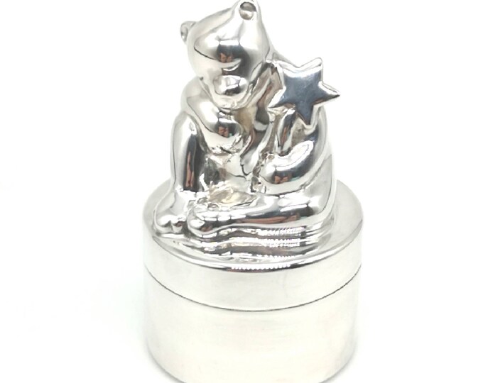 AUTHENTIC Very Rare Tiffany & Co Teddy Bear First Tooth Box - Etsy