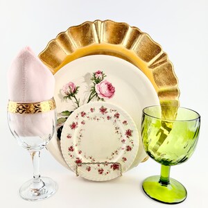 Mismatched 6 Piece Place Setting, Service for 8 Dinnerware Set, Boho ...