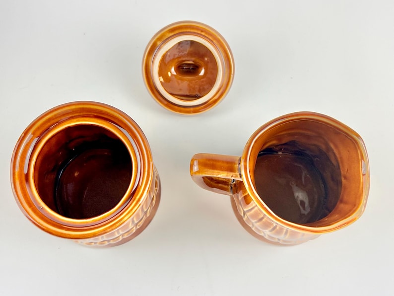 Ben Franklin Tea Set, Teapot, Creamer, Sugar Bowl, Face Tea Set, Japan ...