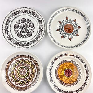 Vintage 1970s, Mismatched 6 Piece Place Setting, Service for 4 ...