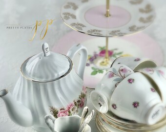 Tea Party Plate Set - Etsy