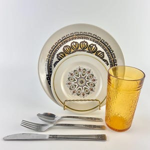 Vintage 1970s, Mismatched 6 Piece Place Setting, Service for 4 ...