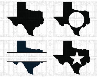Texas Svg File | Etsy