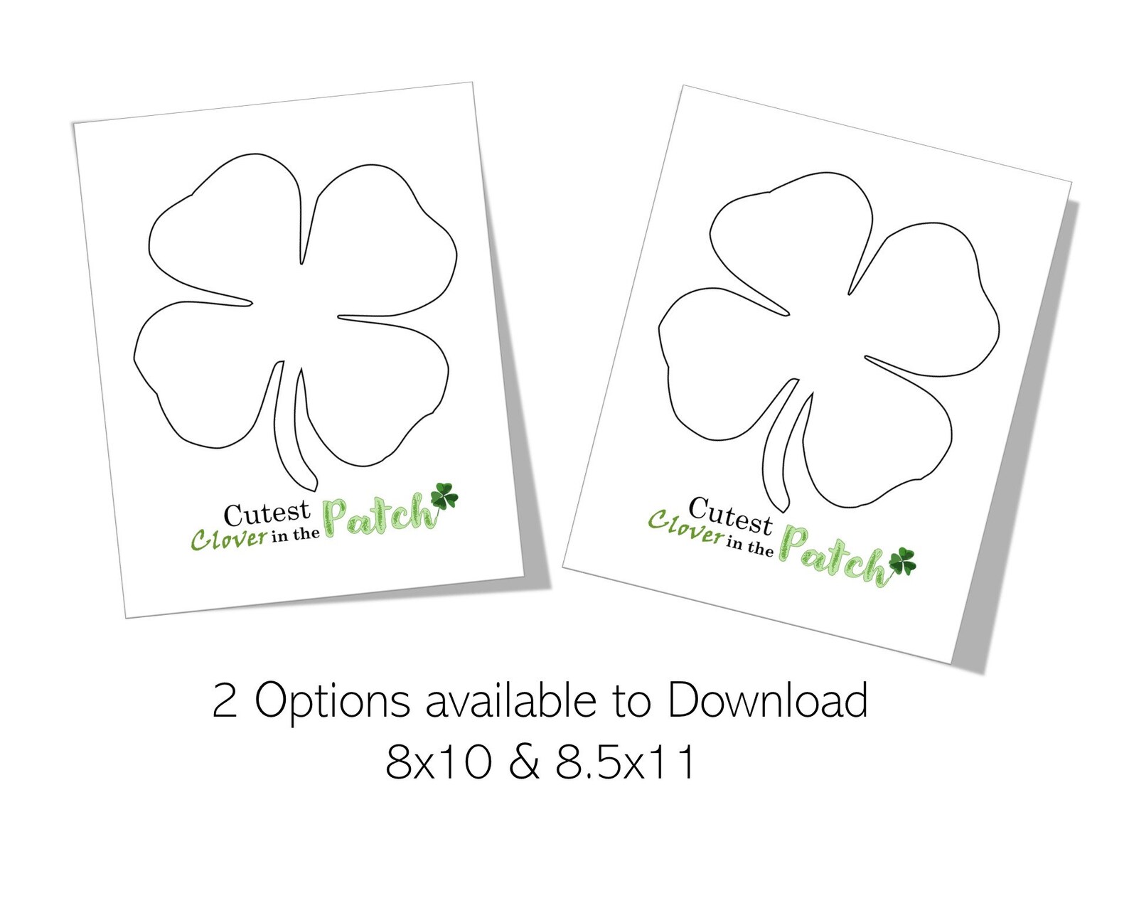 St. Patrick's Day Craft for Kids Cutest Clover in the - Etsy