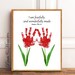 Bloom Where You Are Planted Flower Handprints, Flower Handprints ...
