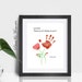 Grandma, Thank You for Helping Me Grow, Mother's Day Handprint Art ...