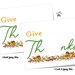 Give Thanks Handprint Art, Fall Autumn Thanksgiving Craft for Baby ...