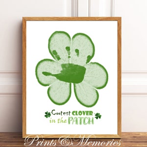 St. Patrick's Day Craft for Kids, Cutest Clover in the Patch, Clover ...