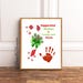 Christmas Handprint Art: Peppermint Candy Cane Craft (digital Download ...