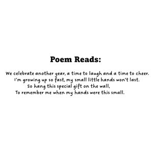 Happy New Year 2025, Handprint Art, New Year Poem, Handprint Craft New ...