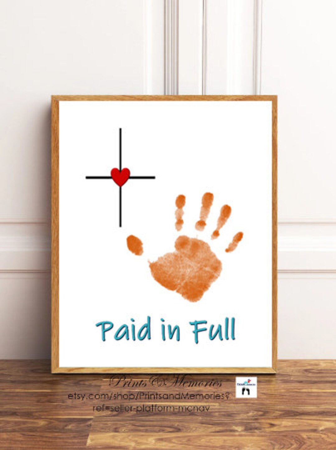 Paid in Full, Easter Craft for Kids, Christ-centered Activity, Jesus ...