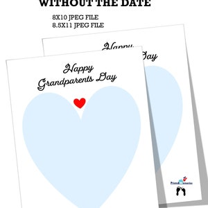 Grandparents Day Gift, Happy Grandparents Day Craft for Kid, Gift for ...