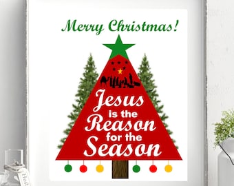 Jesus is the Reason, 8x10, Printable Download - Etsy