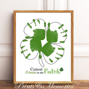 St. Patrick's Day Craft for Kids, Cutest Clover in the Patch, Clover ...