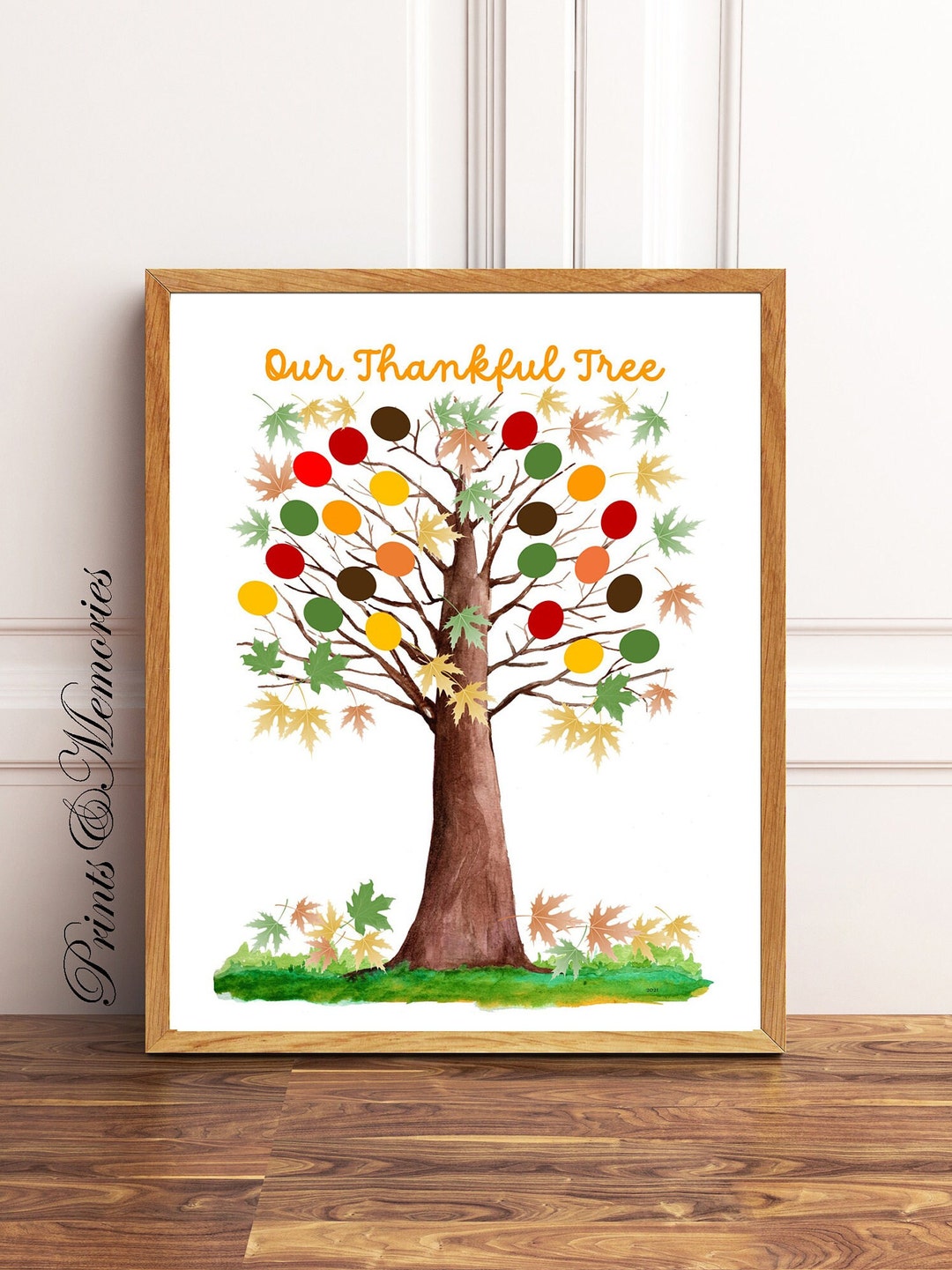 Thankful Tree, Thanksgiving Craft for Kid, Baby Toddler, Tree ...