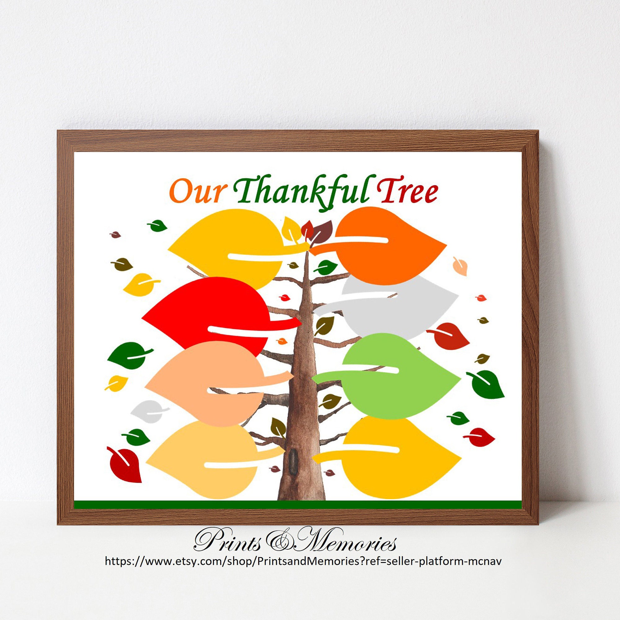 Our Thankful Tree, Thanksgiving Craft for Family/kids, Fun DIY ...
