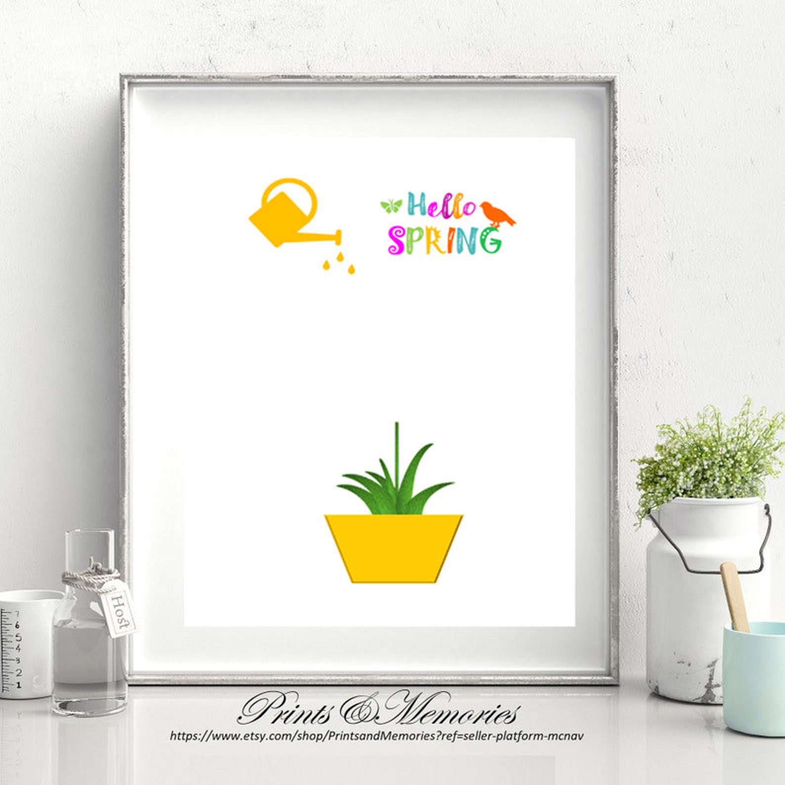 Spring Handprint Craft for Kids Flower Handprint Art - Etsy