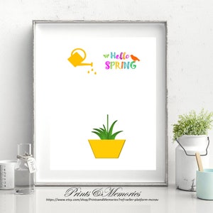 Spring Handprint Craft for Kids, Flower Handprint Art, Printable ...