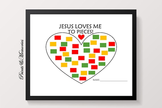 Jesus Loves Me Craft