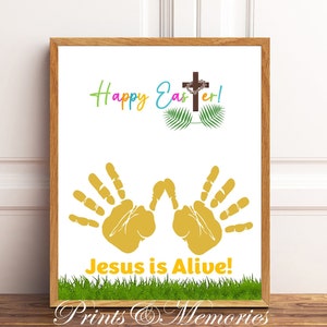 Jesus is Alive, Christ-centered Activity, Easter Craft for Kids, Sunday ...