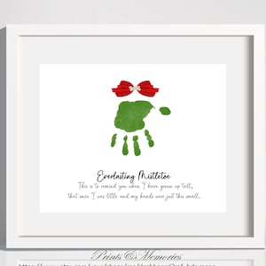 Everlasting Mistletoe Poem Printable - Etsy