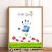 Hello Spring Flower Handprint Art Spring Craft for Kids - Etsy