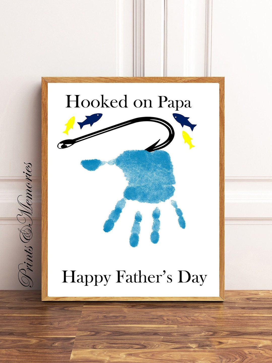 Hooked on Papa, Happy Father's Day, Happy Birthday, Father's Day Gift ...