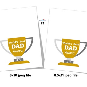 World's Best Dad, Trophy Handprint Art, Father's Day Craft, Number One ...