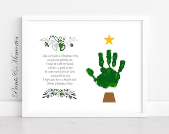 Nativity Scene Footprint Art Nativity Craft for Kids - Etsy