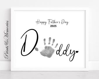 Father's Day Handprint Craft - Etsy