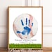 Father's Day Craft for Kids, Baseball Handprint Art, Father's Day ...
