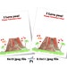 I Lava You Volcano Handprint Valentines Craft for Kids - Etsy