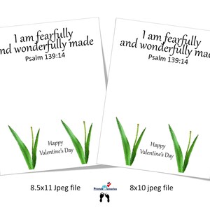 I Am Fearfully and Wonderfully Made, Psalm 139:14, Flower Handprints ...