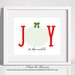 Joy to the World, Christmas Handprint/footprint Art, Joy, Christmas ...