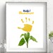 Handprint Art, Sunflower Craft for Kids, Baby, Toddler, Kids, Keepsake ...